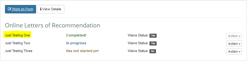 How to Check The Status of Your Recommendations – ApplyWeb